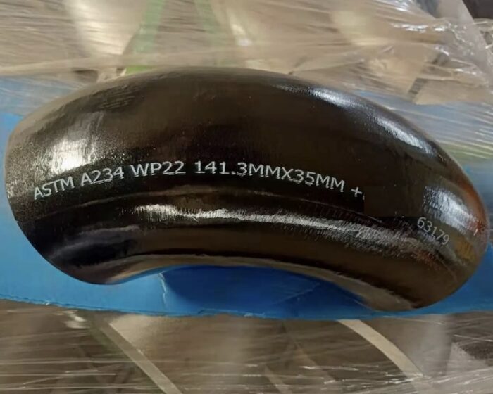 ASTM A234 WP22 Elbow Tee Reducer Caps Pipe fittings specification ...